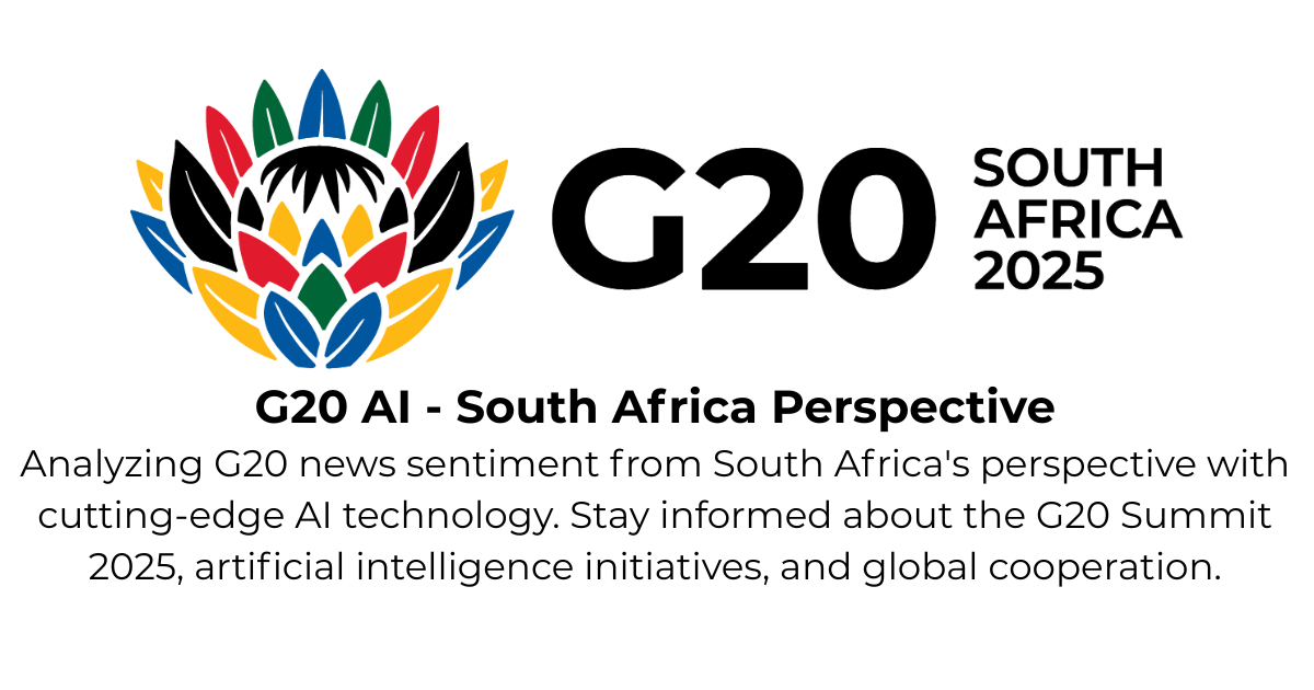 G20 AI - South Africa | AI-Powered G20 News & Insights 2025